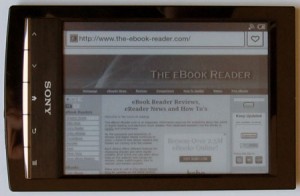 Sony Reader Wi-Fi Web Browser and Library eBooks Review (Video) | The ...