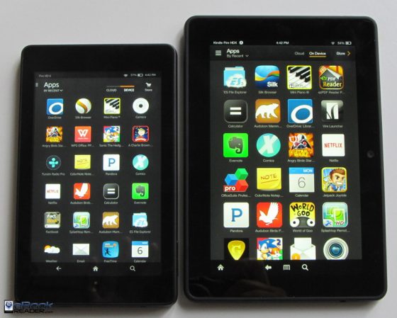 Fire HD vs Fire HDX Comparison Review - Kindle Tablets Compared (+Video ...