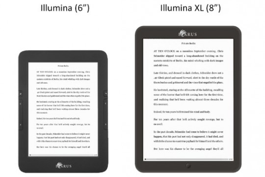 Icarus Illumina XL 8-inch E Ink eReader with Android 4.2 | The eBook Reader