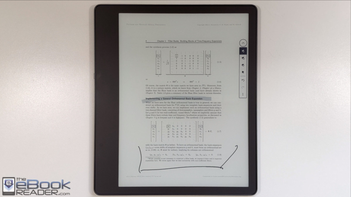 Kindle Scribe PDF Files Review Video The EBook Reader Blog