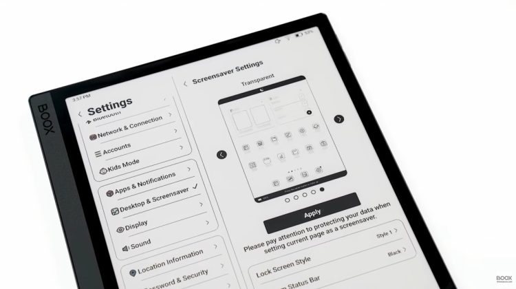 How to Set Custom Screensavers on Boox Devices (Video)