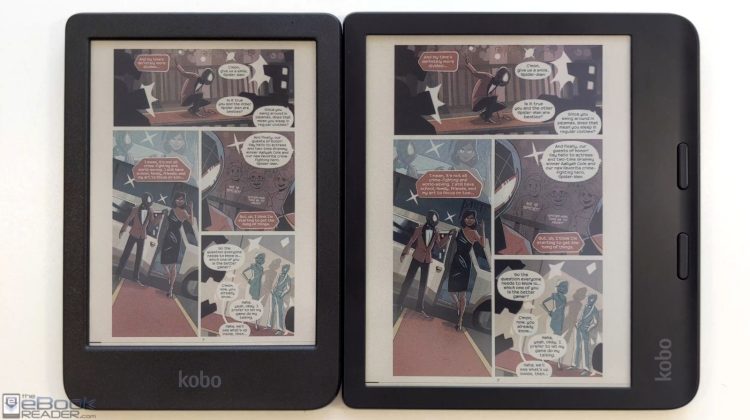 Comparing 7" Kobo Libra Colour with 6" Clara Colour (Video)