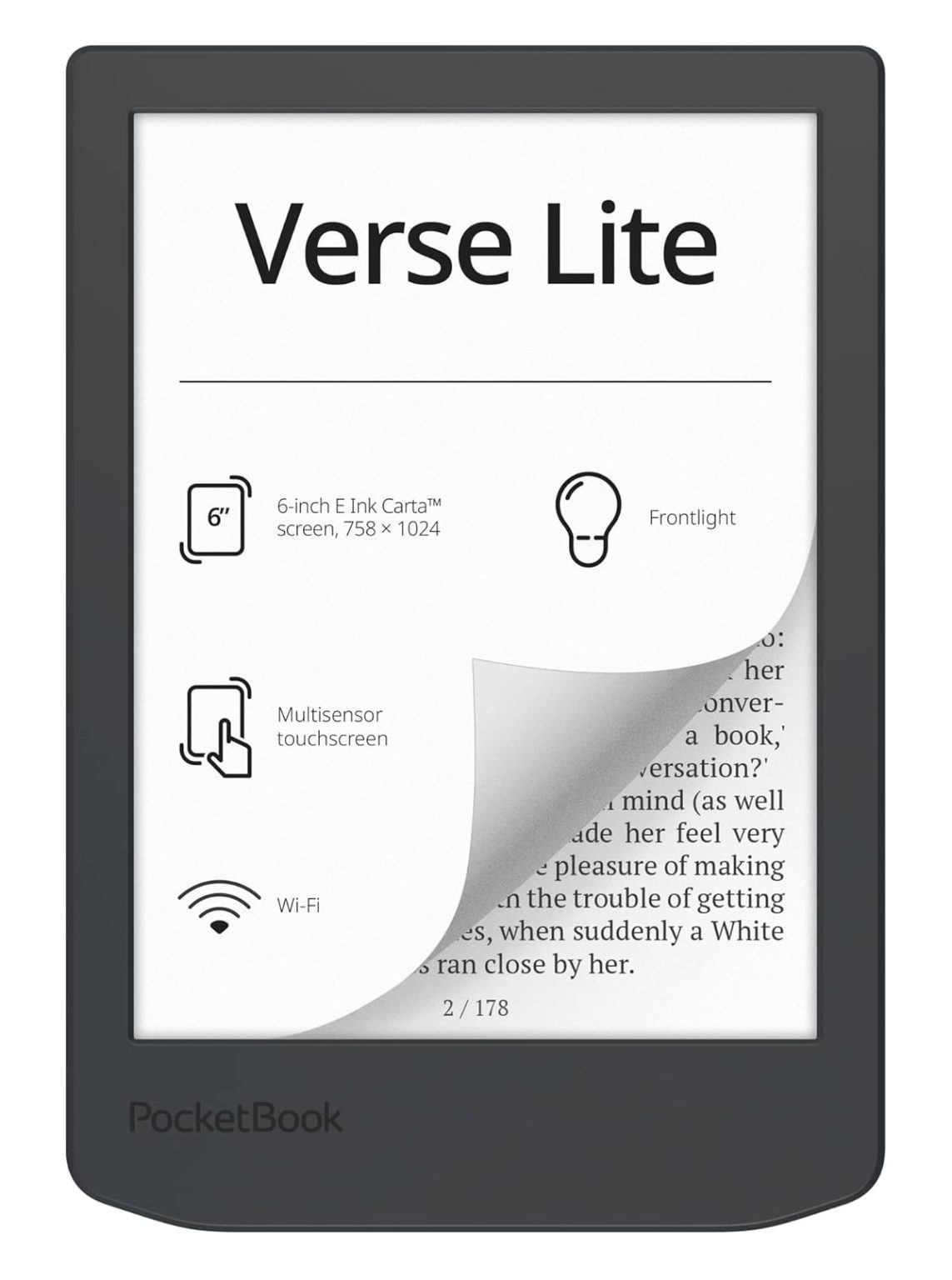 PocketBook Verse Lite is a New 6" Entry-Level eReader