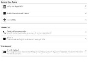 How to Complain to Amazon About Broken and Missing Kindle Features